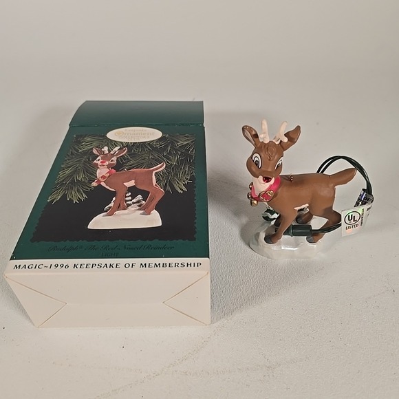 Hallmark | Holiday | 996 Rudolph The Red Nosed Reindeer Light Hallmark ...